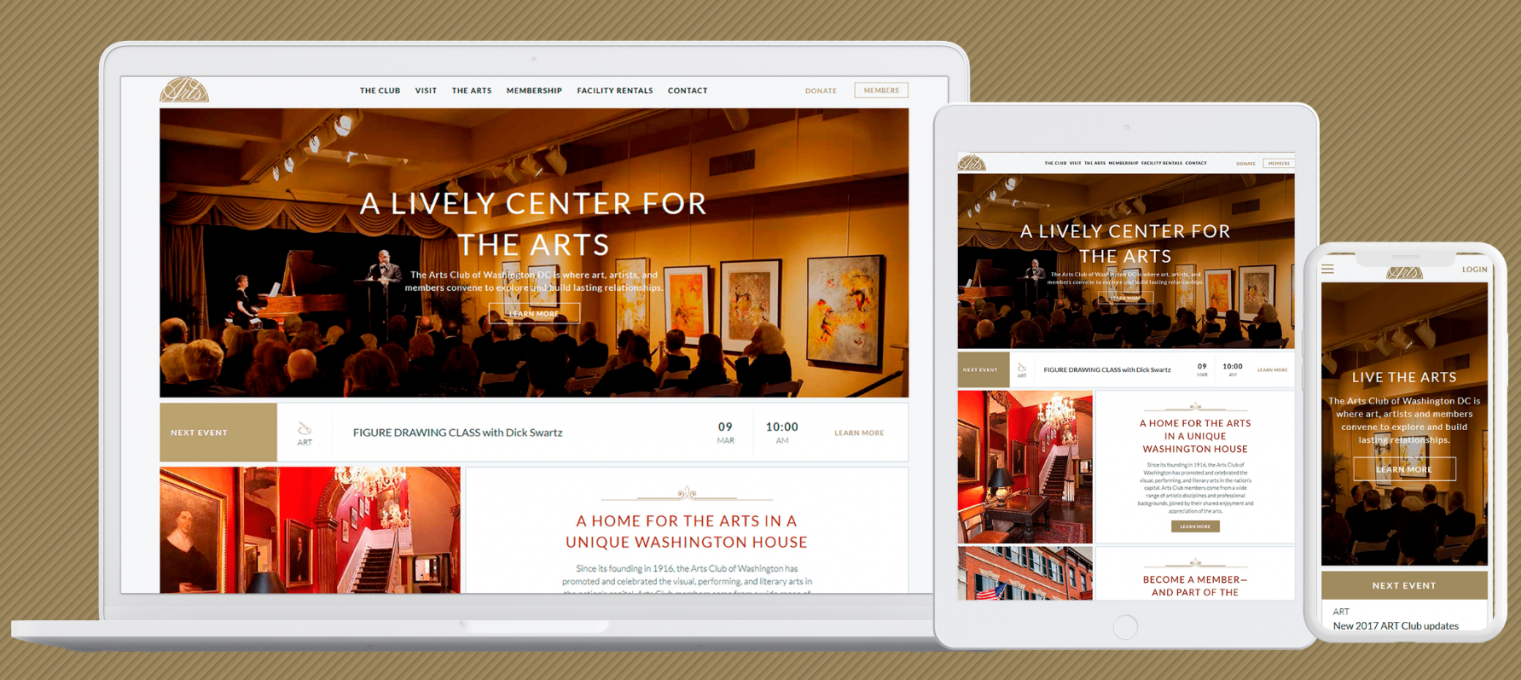AVA Digital Awards- Association Website Design