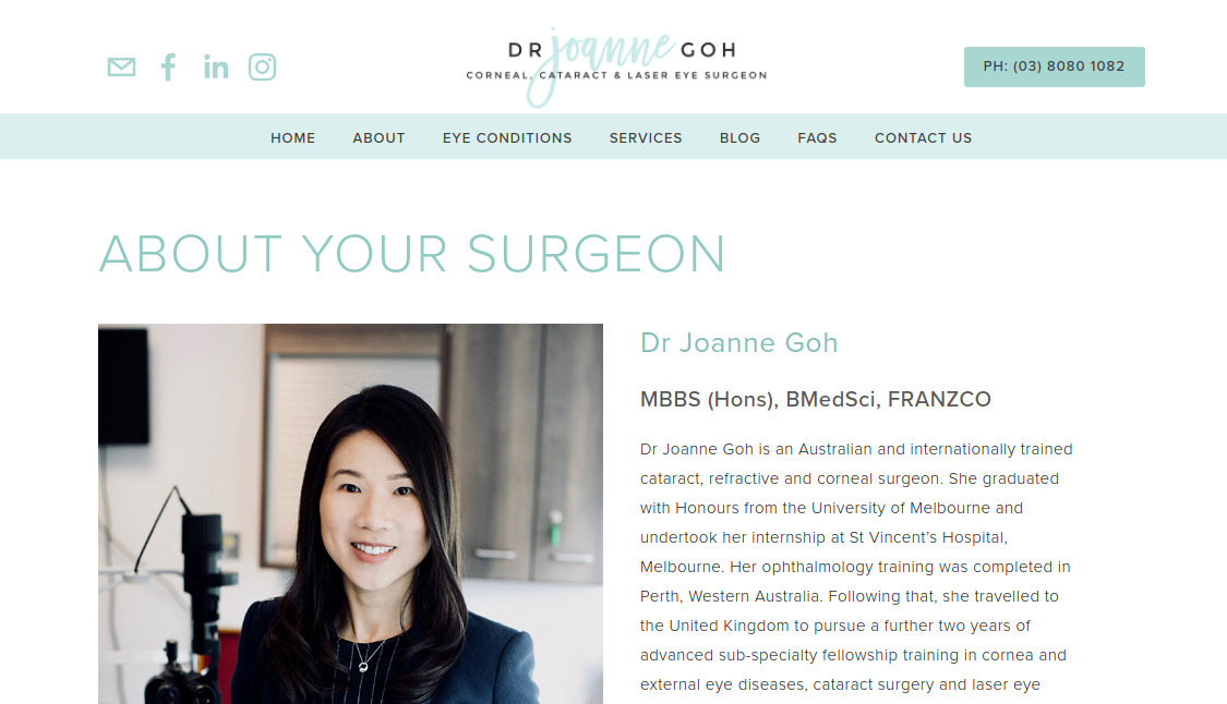 The Best Website Bio Pages & Design Examples - Alliance Interactive