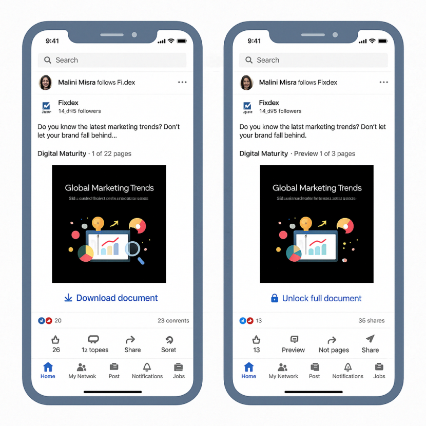 The Guide to LinkedIn Document Ads and Examples